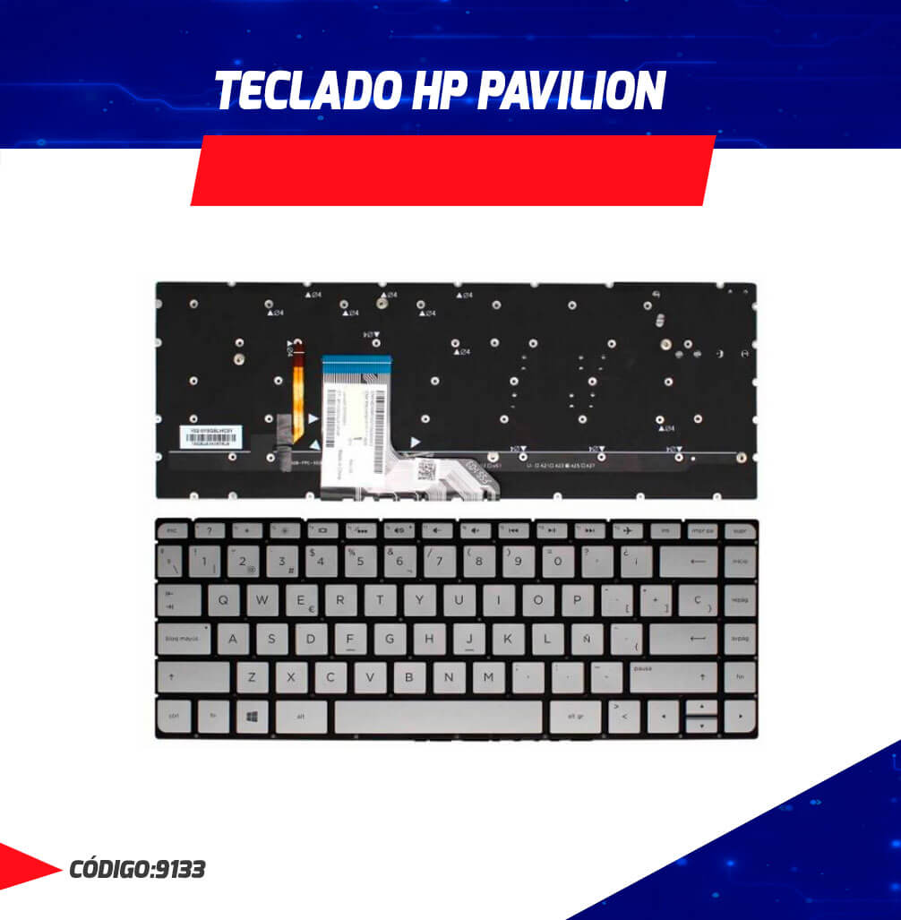 Teclado Para Laptop Hp Pavilion X360 13 4000 13 4100 13 4200 Sin Marco