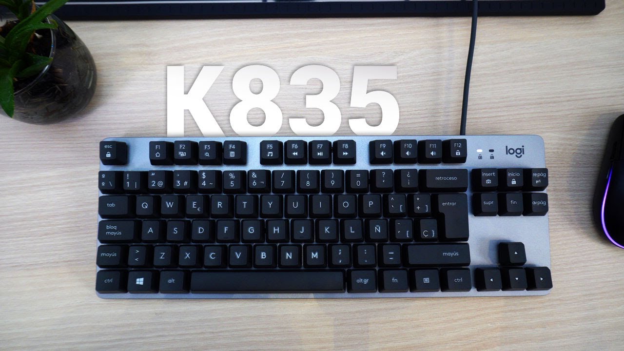 Teclado Logitech K835 Mecanico Grey - PC Soluciones Integrales